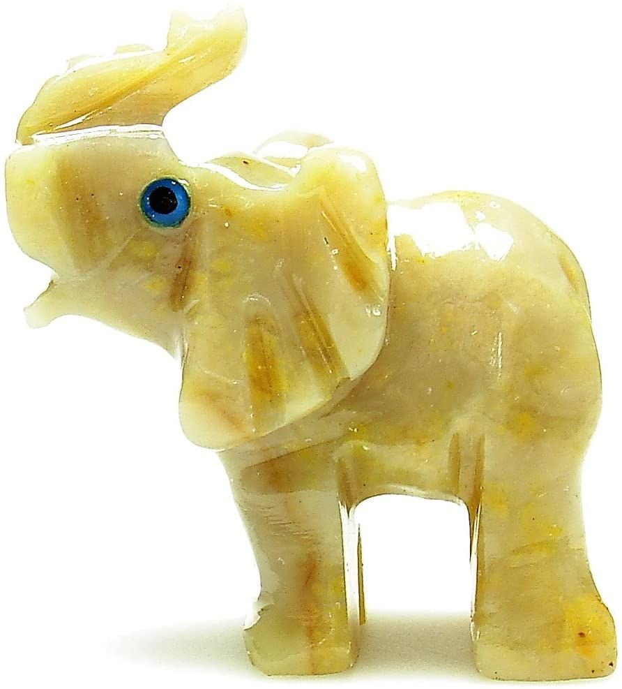 Dolomite Elephant Statue – Queen City Curio & Apothecary